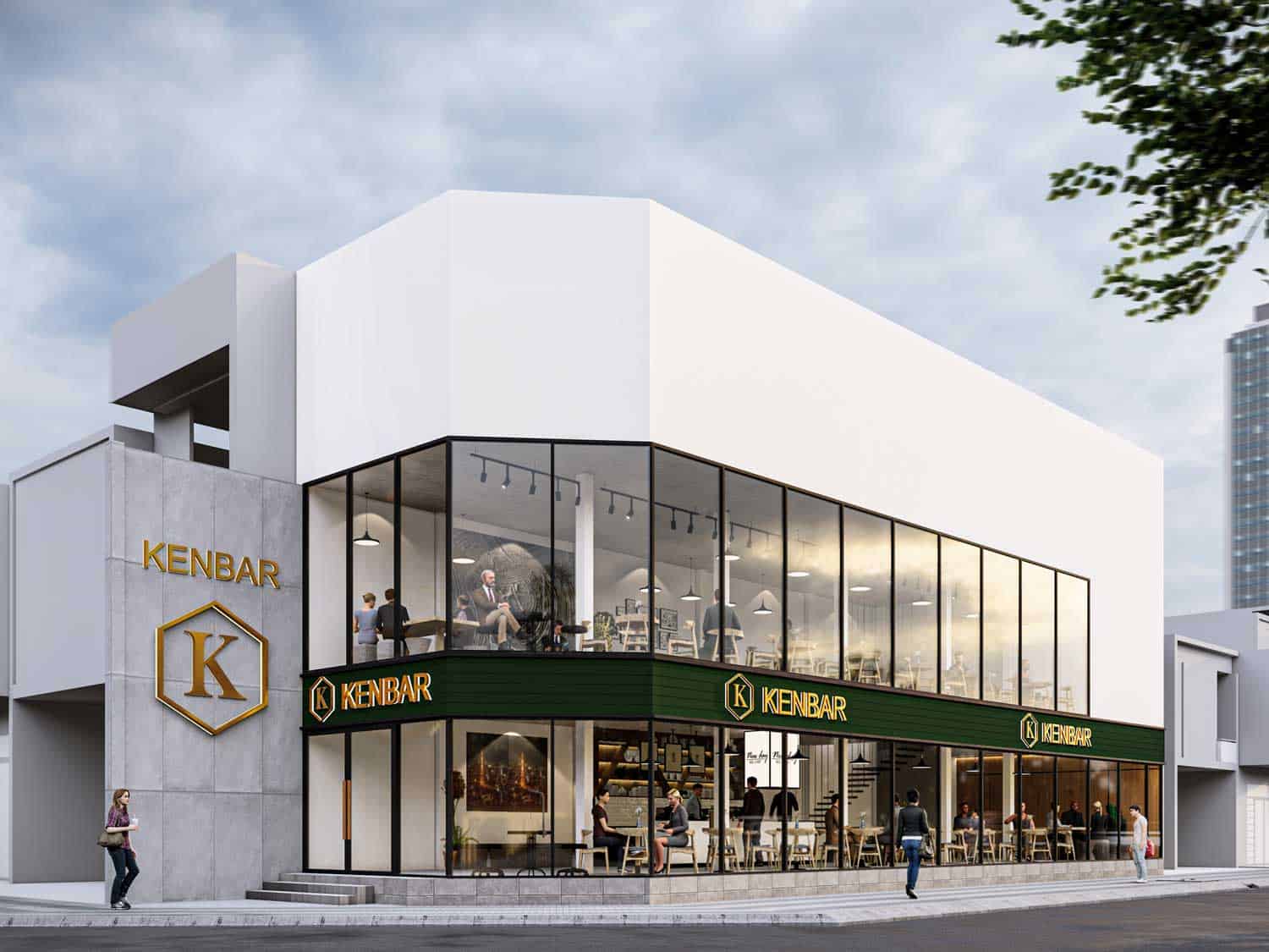 Dự án Ken Cafe - BIM.A Studio